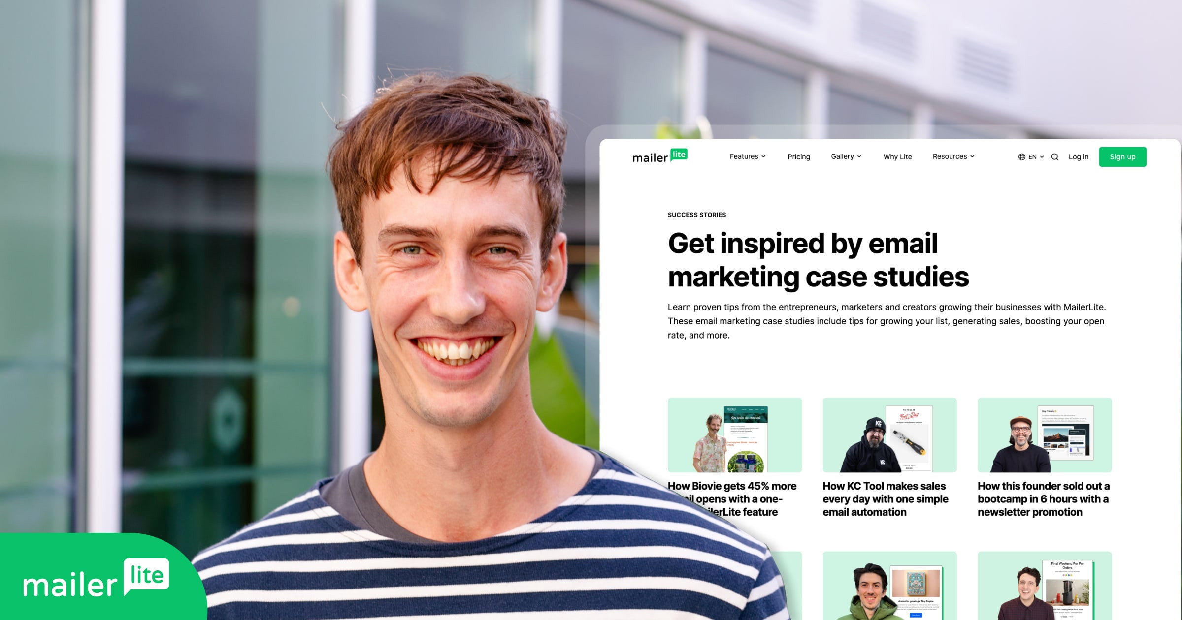 7 Inspiring Email Marketing Case Studies to Help You Grow - MailerLite