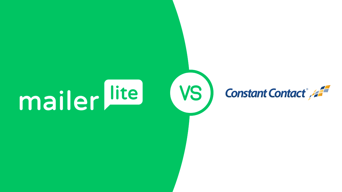 Free Constant Contact Alternative - MailerLite