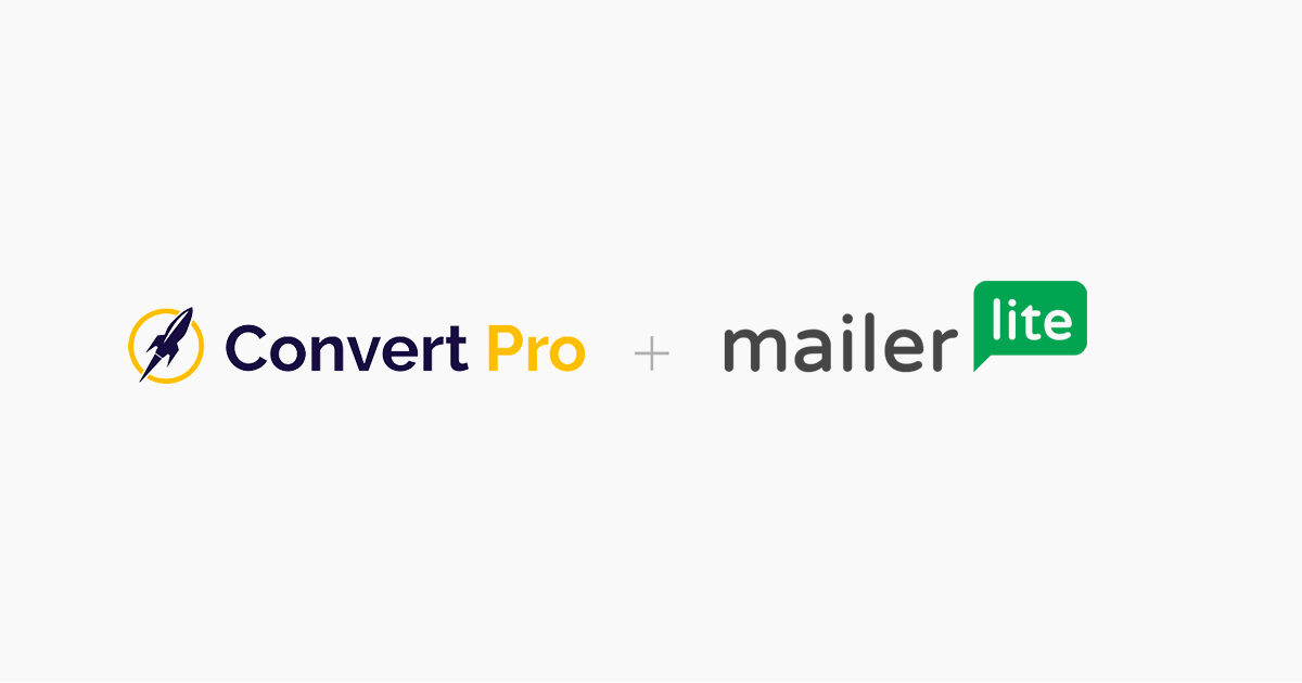 Email Marketing Integration with Convert Pro