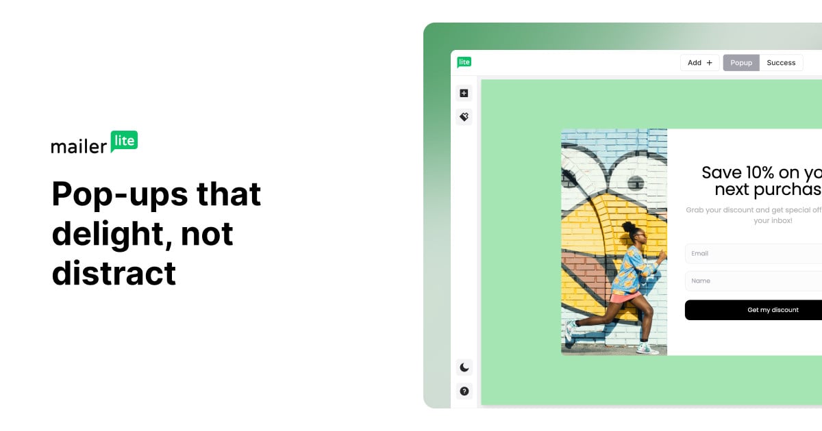 Popups - Design Your Email Subscription Popup - MailerLite