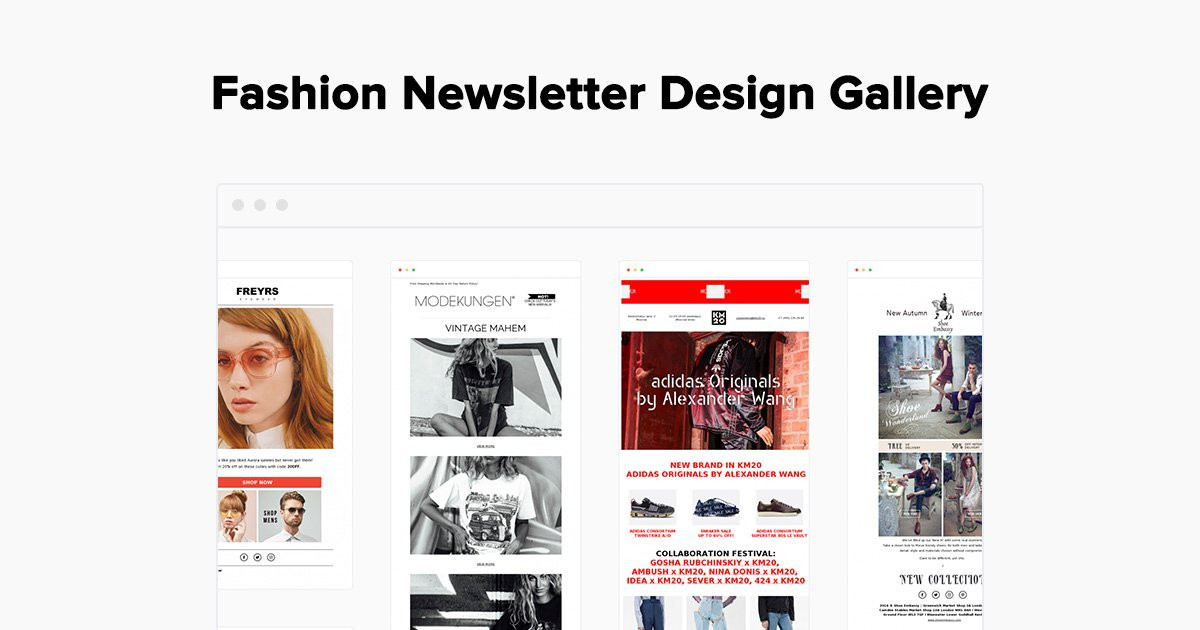 Fashion Newsletter Examples Gallery