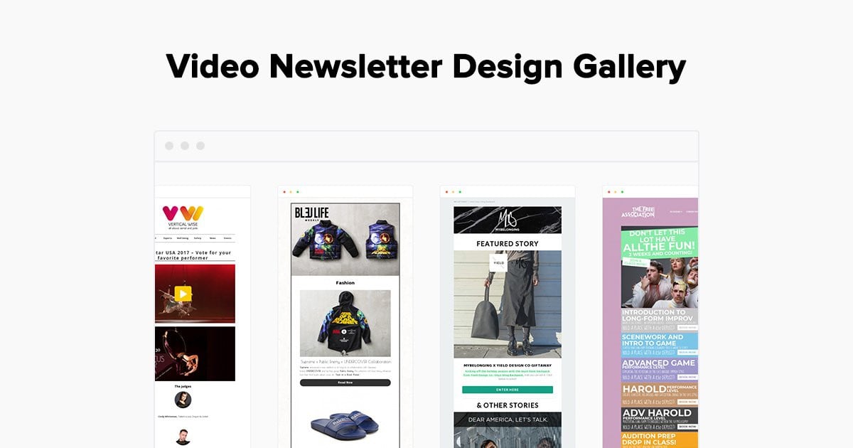 Video Newsletter Examples - Gallery