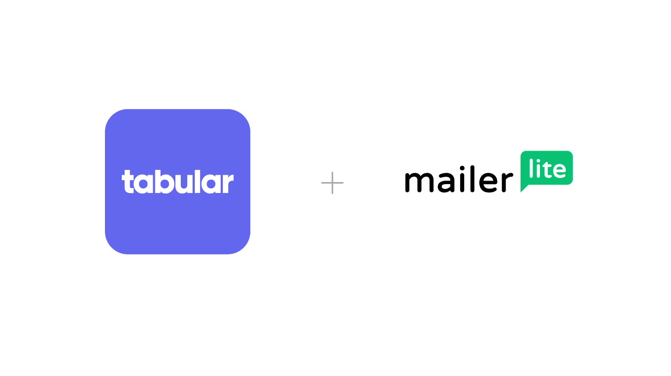 Tabular & Email Marketing Integration