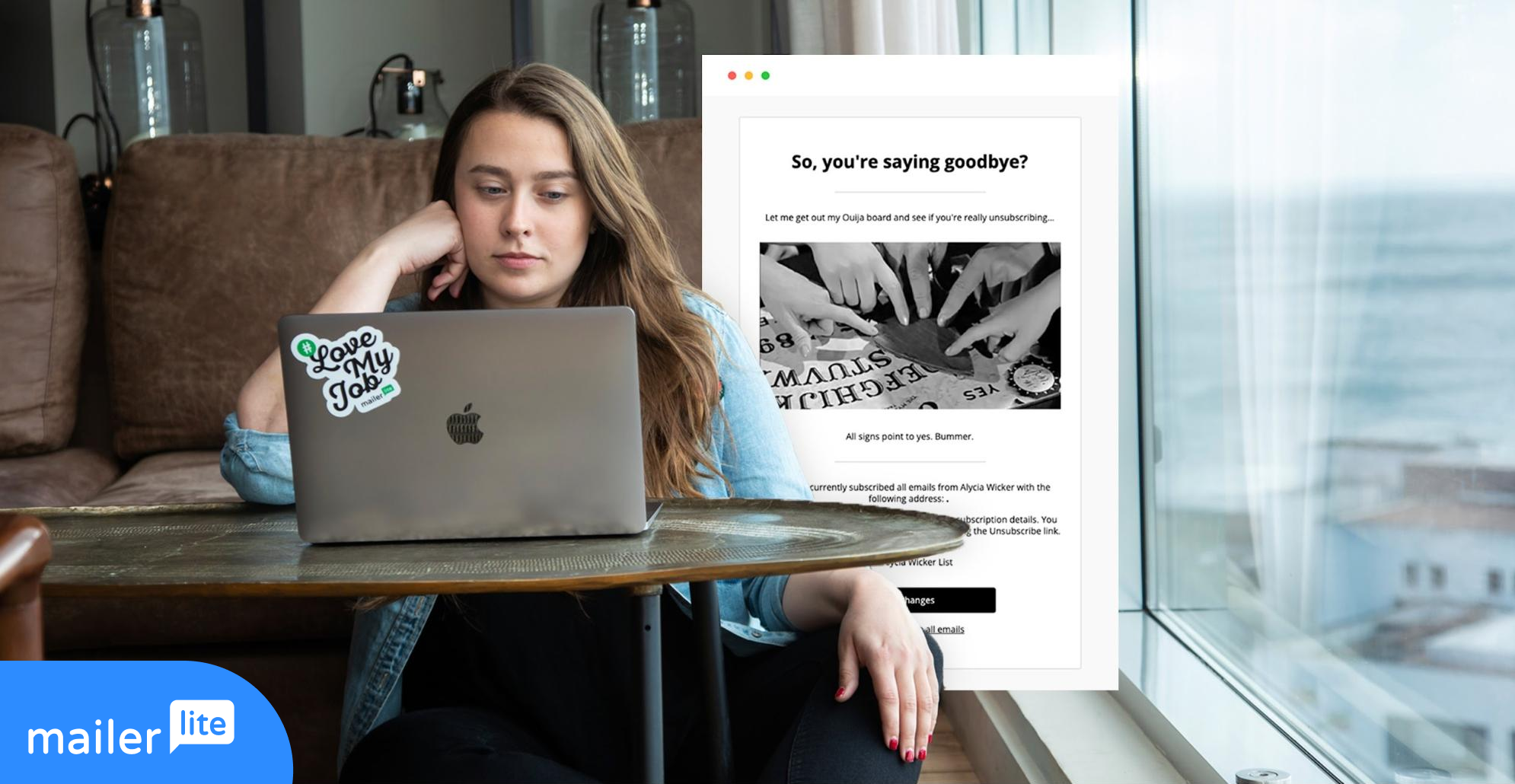 17 Email Unsubscribe Page Examples and Messages - MailerLite