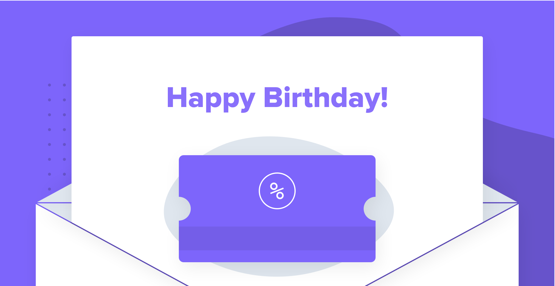 Automated Birthday Email Template - MailerLite