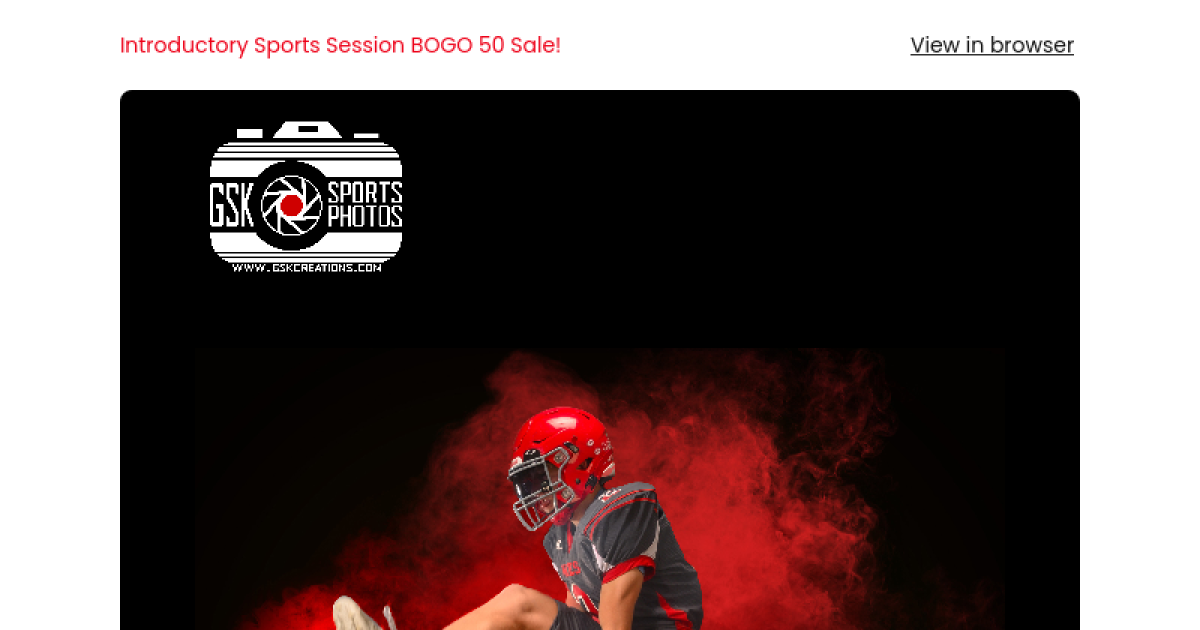 GSK Creations Newsletter - Made with MailerLite