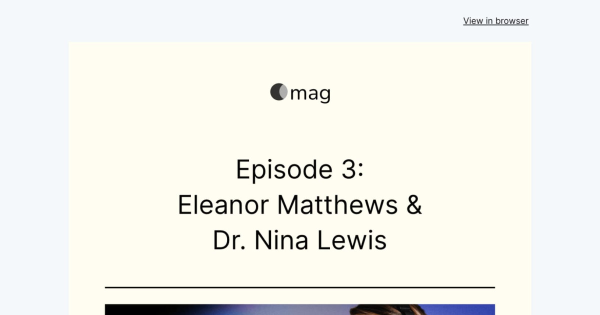 Podcast Promotion Email Template