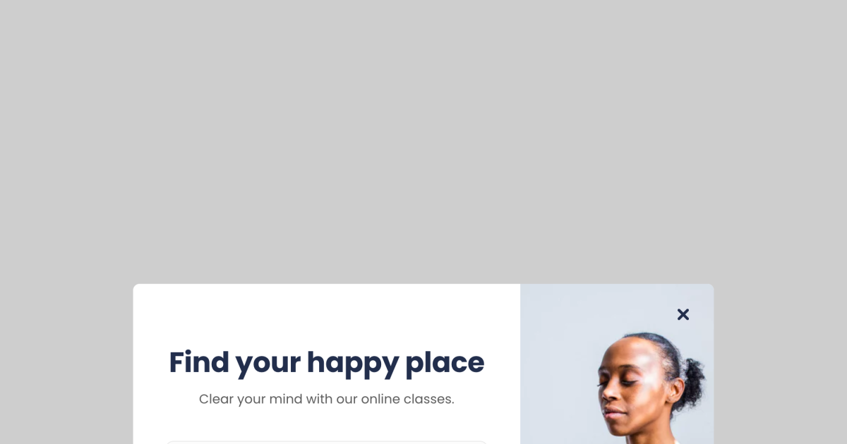Daily tips pop-up template - MailerLite