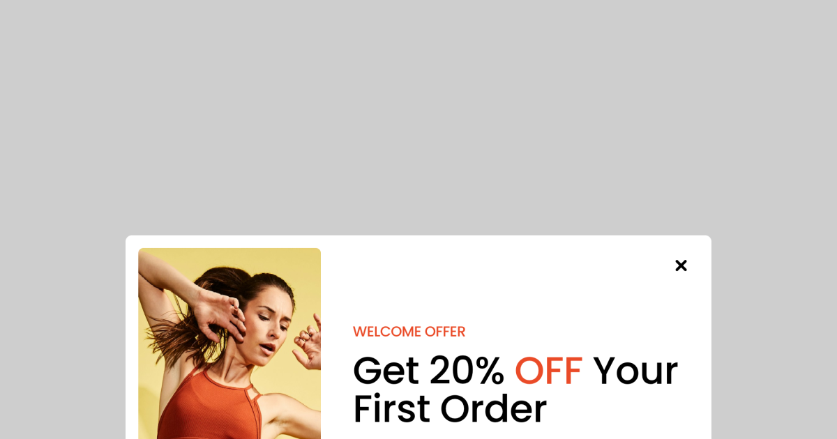 Promo code pop-up template - MailerLite