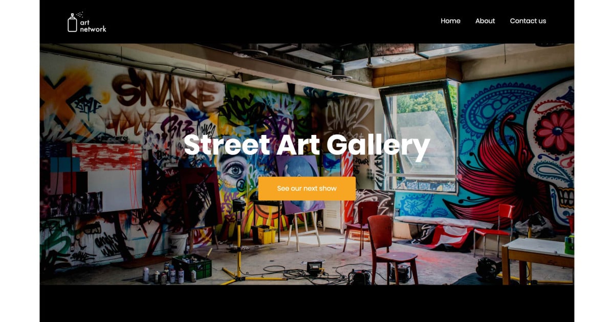 Art Gallery Website Template