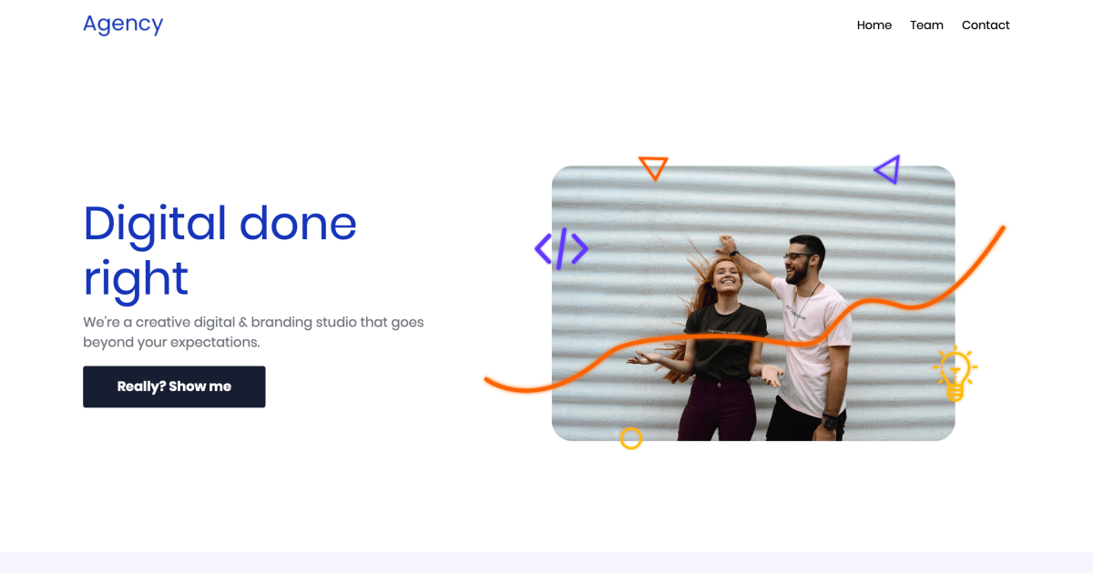 Digital Agency Website Template